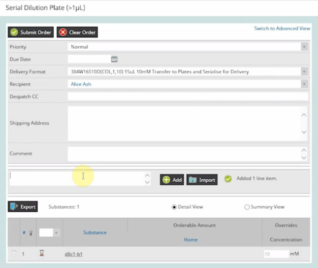 Mosaic Module Page - Ordering