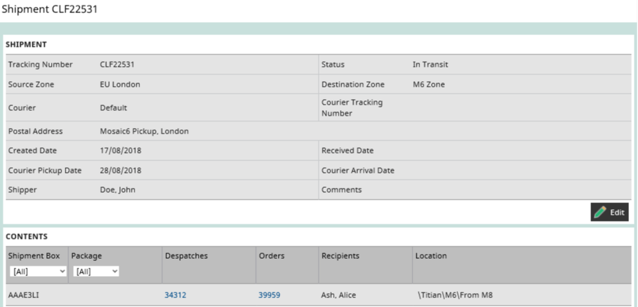 Mosaic Module Page - Shipping
