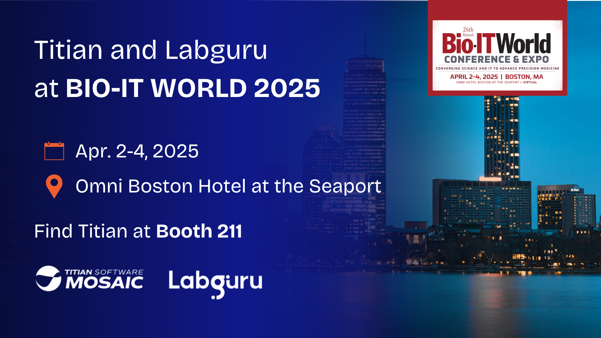 Titian at Bio-IT World 2025